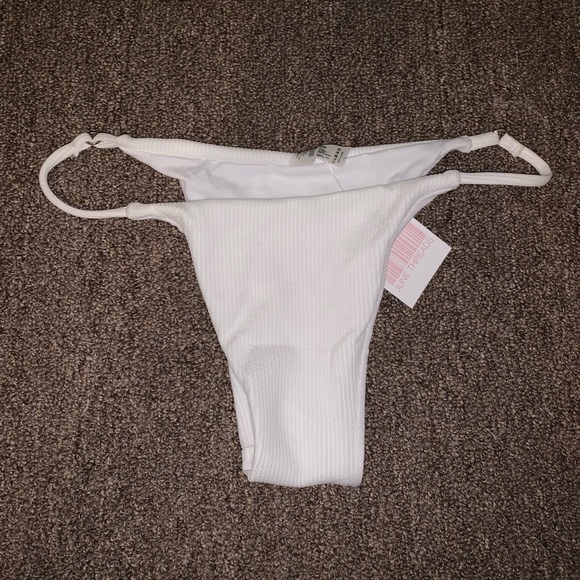 June Threads | Swim | June Threads Cheeky White Bikini Bottom | Poshmark